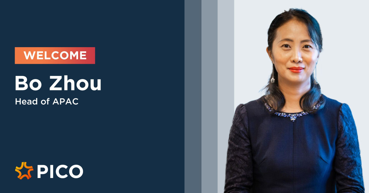 Pico Announces Bo Zhou, Ph.D., as Head of APAC | Pico