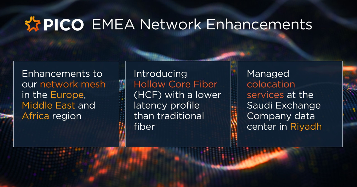 Pico Announces Enhancements to PicoNet™ in Europe to Support New Demand for Resilient ...